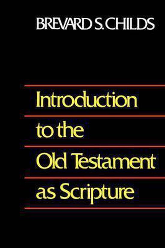 Introduction to the Old Testament as Scripture | 9780800605322 ...