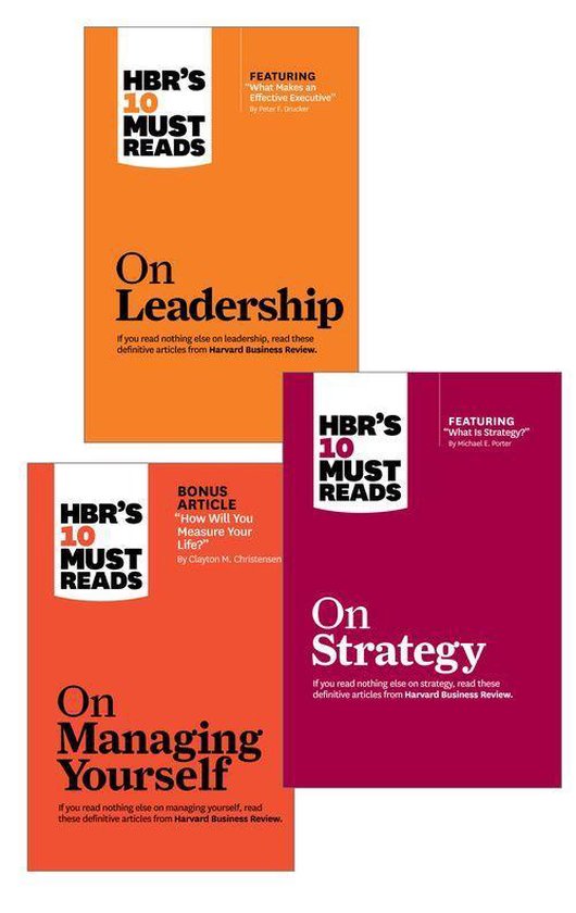 HBR's 10 Must Reads - HBR's 10 Must Reads Leader's Collection (3 Books ...