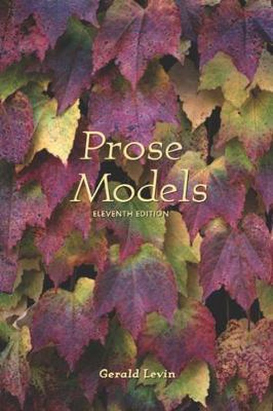 Prose Models | 9780155064041 | Gerald Levin | Boeken | bol.com