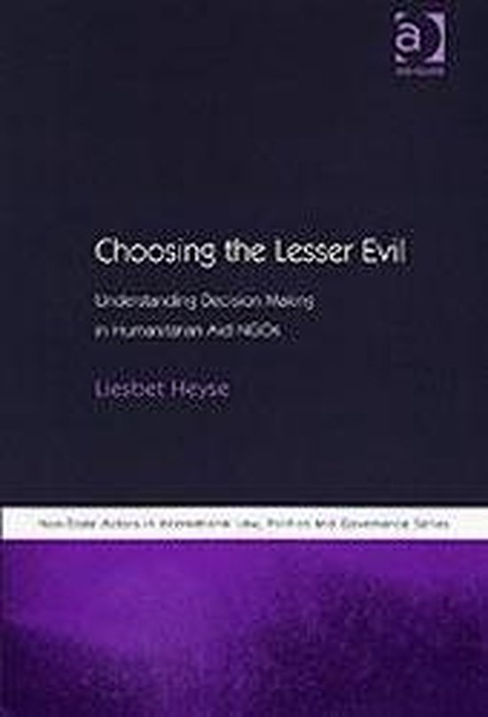 Choosing the Lesser Evil (ebook), Liesbet Heyse | 9781409495833 ...