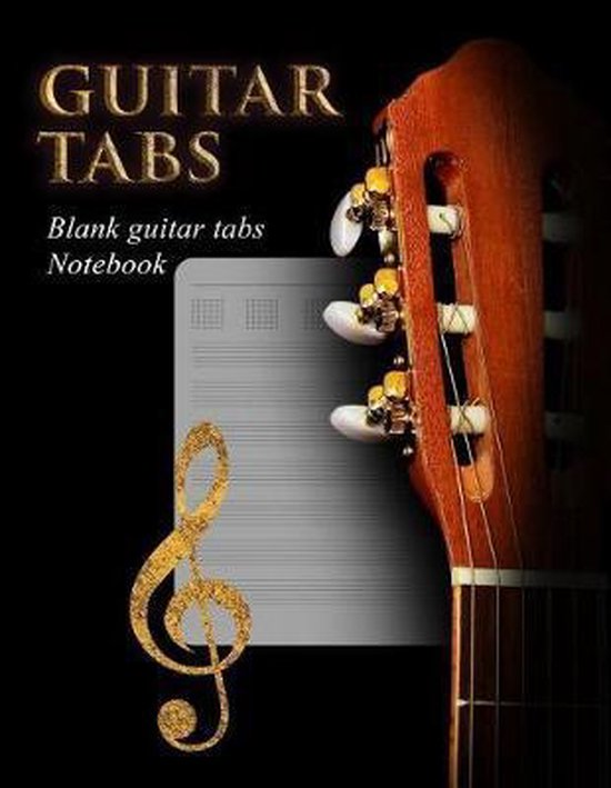 Blank guitar tabs notebook, G7S Publishing | 9781098516840 | Boeken ...