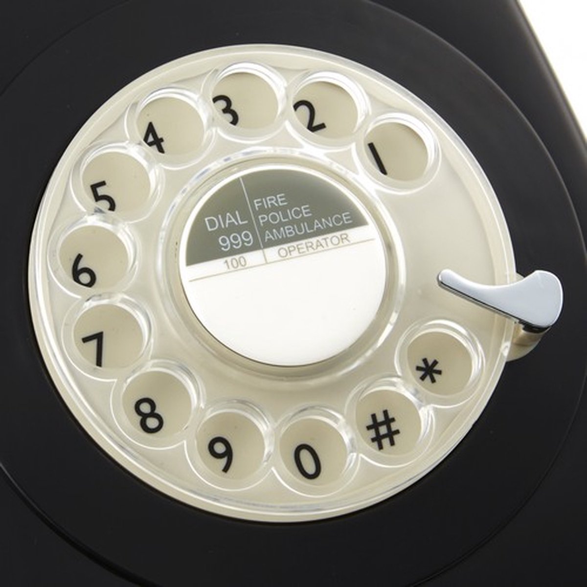 Gpo 746rotarybla Telefoon Retro Jaren ‘70 Draaischijf Zwart