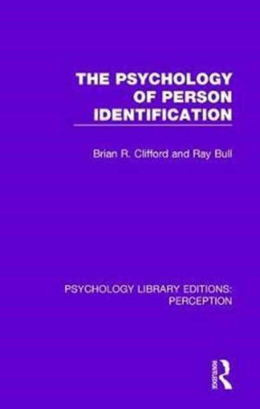 Psychology Library Editions: Perception-the Psychology Of Person
