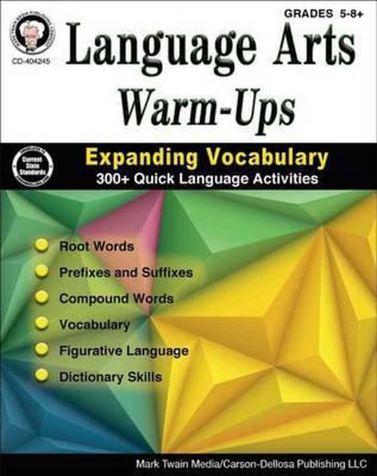 Language Arts Warm-Ups, Grades 5 - 12, Cindy Barden | 9781622235902 ...