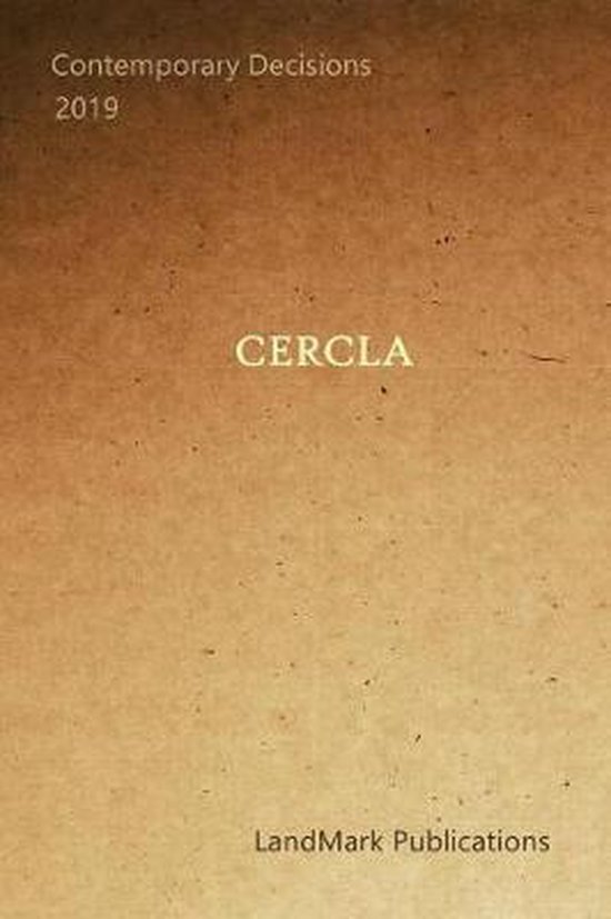 Cercla | 9781072066101 | Landmark Publications | Boeken | bol