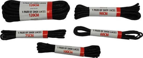 Schoenveters 5 paar 5 lengtes | bol