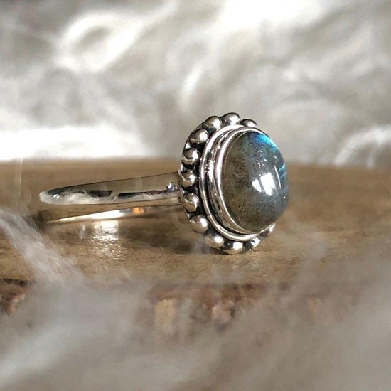 Zilveren ring Labradoriet | bol.com