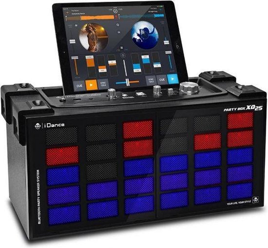 iDance XD25 Bluetooth Party Speaker met Mixer, Echo, Voice Changer ...