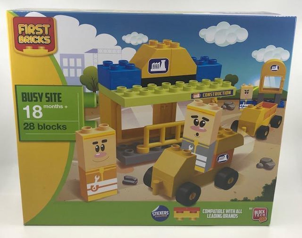First Bricks Busy Site | bol.com