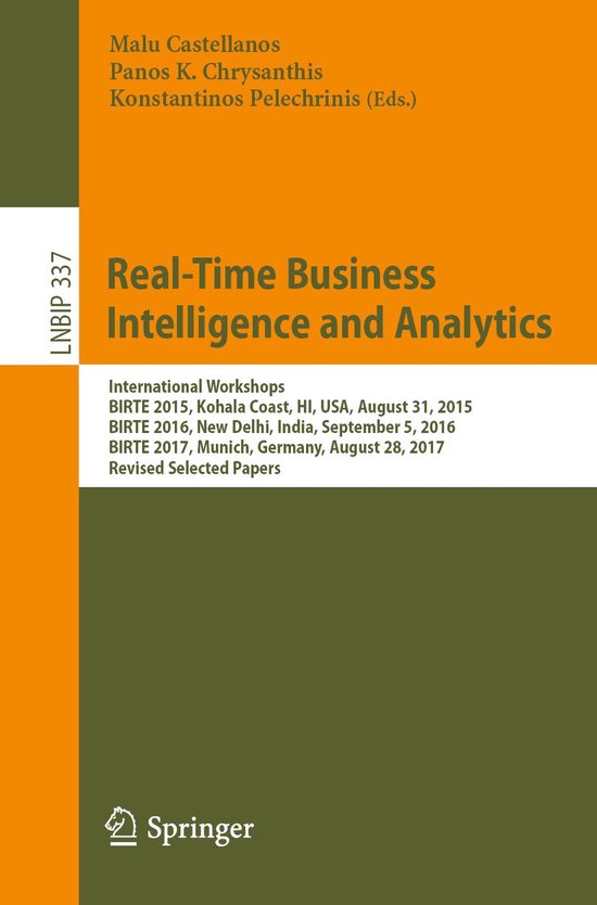 Lecture Notes In Business Information Processing 337 Real Time Business