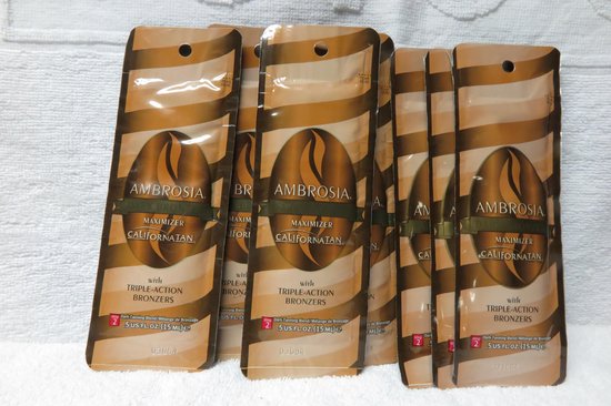 California Tan AMBROSIA Dark Bronzer Maximizer 15ml | bol