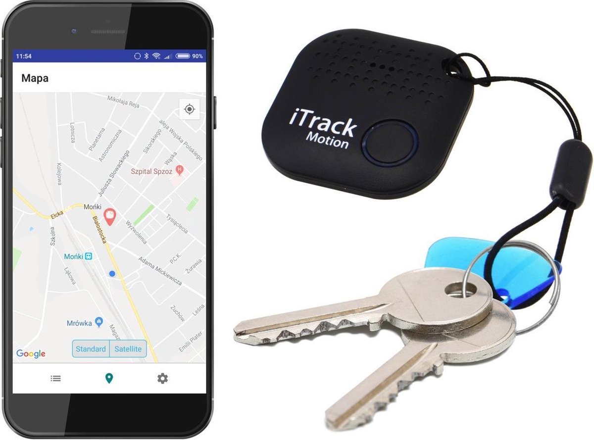 iTrack Easy™ 3 Bluetooth keyfinder met Motion sensor | bol