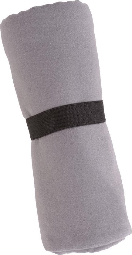Sneldrogende Microvezel Handdoek 50x100cm Grijs | bol
