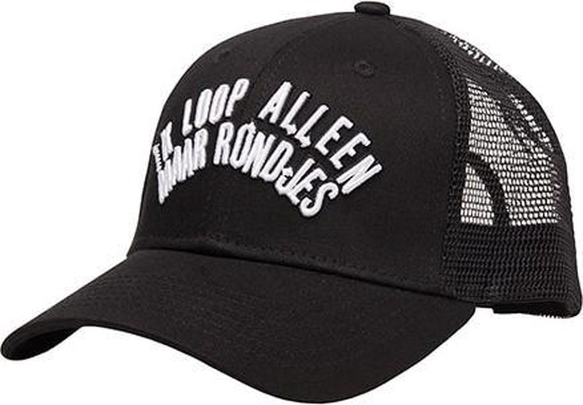 Trucker cap - festival pet - ik loop alleen maar rondjes | bol