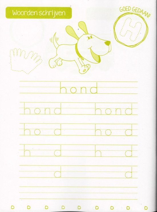 Oefenboek met stickers – ik leer schrijven – oefenboek – leerboek ...