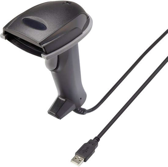 Renkforce CR6307A USB-Kit Barcodescanner Kabel 1D CCD Zwart Handmatig ...