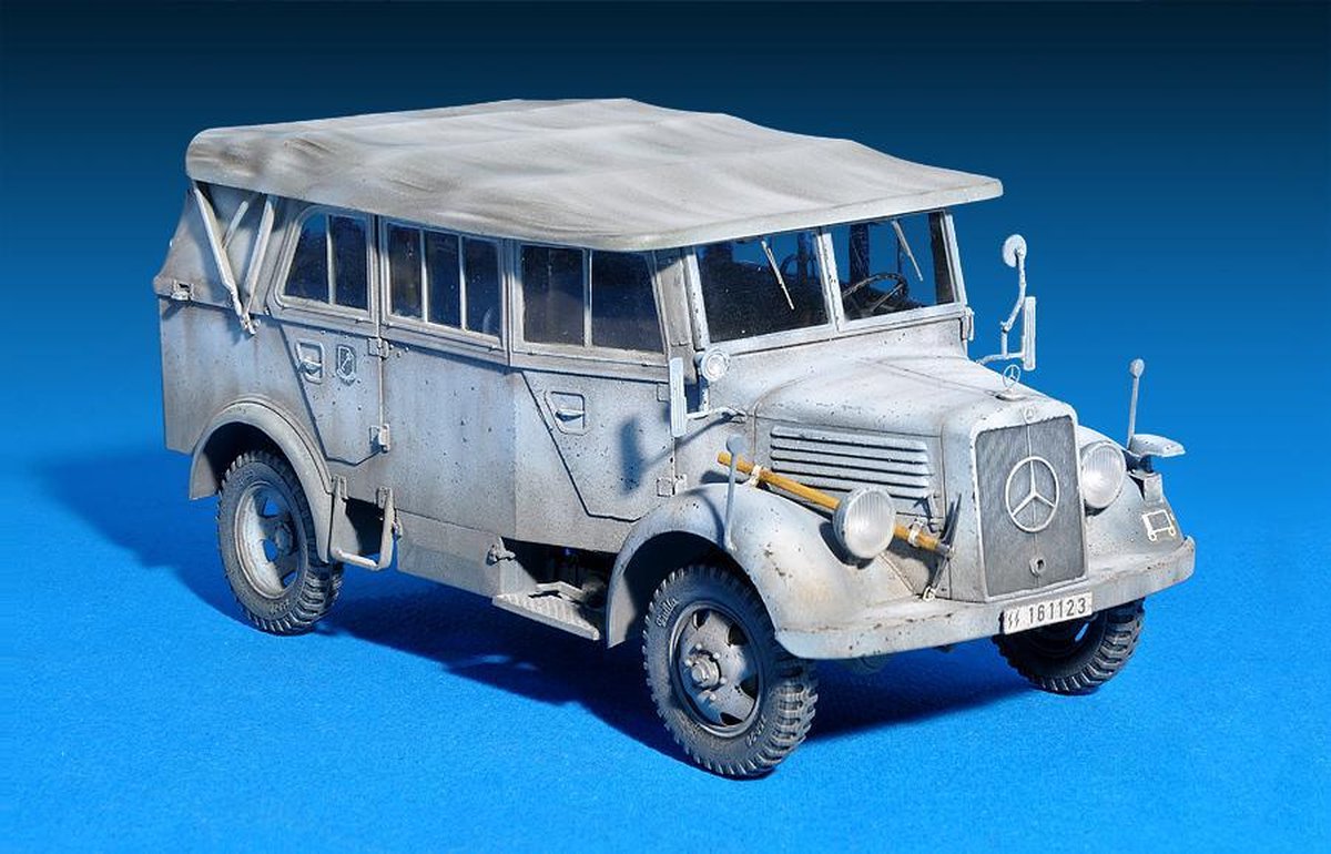 1:35 MiniArt 35147 Mercedes L1500A (Kfz.70) German Personnel Car ...