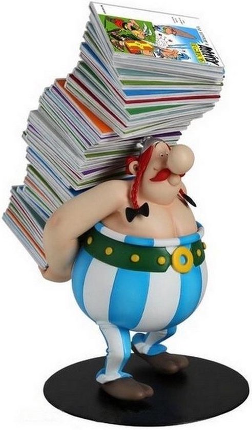 Plastoy Asterix Collectoys - Obelix Statue - 21cm Beeld | bol