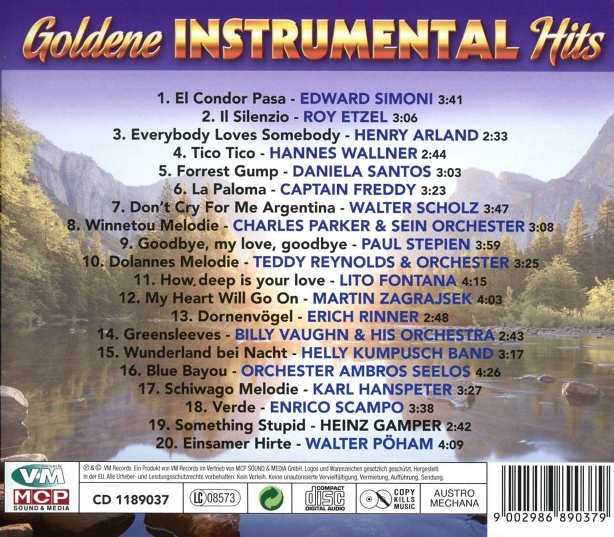 Goldene Instrumental Hits, Divers | CD (album) | Muziek | bol