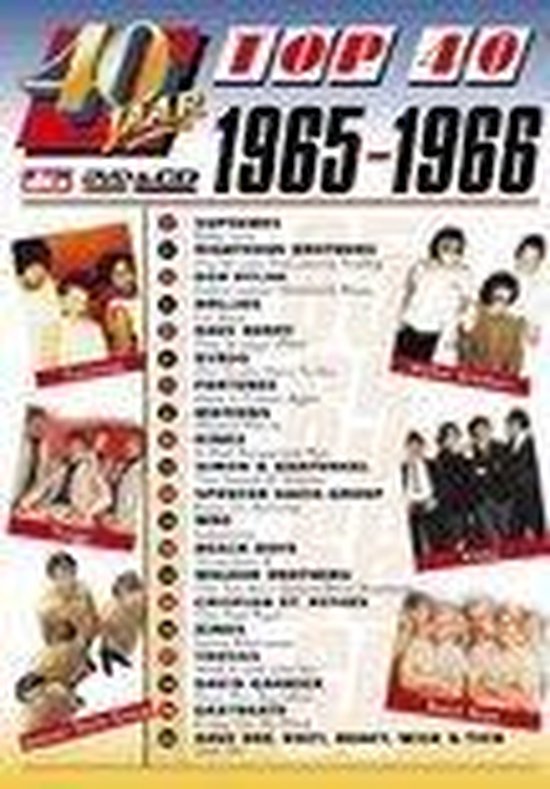 Top 40: 1965-1966, Supremes, Bob Dylan, Dave Berry, Byrds, The Who ...