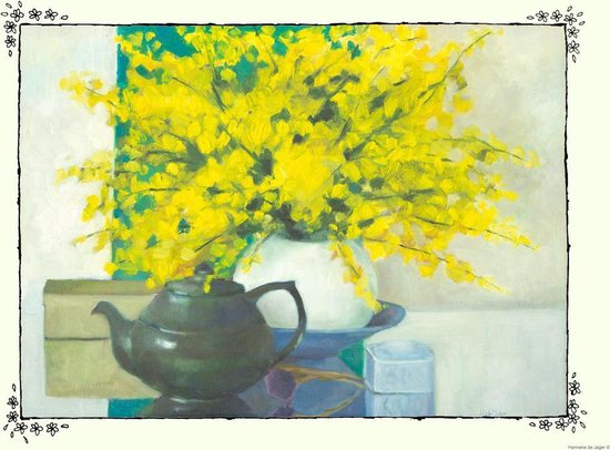 Poster Gele Brem - Hanneke de Jager - Multikleur - 50 x 70 cm ...