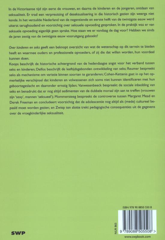 Over kinderen en seks | 9789088505508 | Willem Koops | Boeken | bol