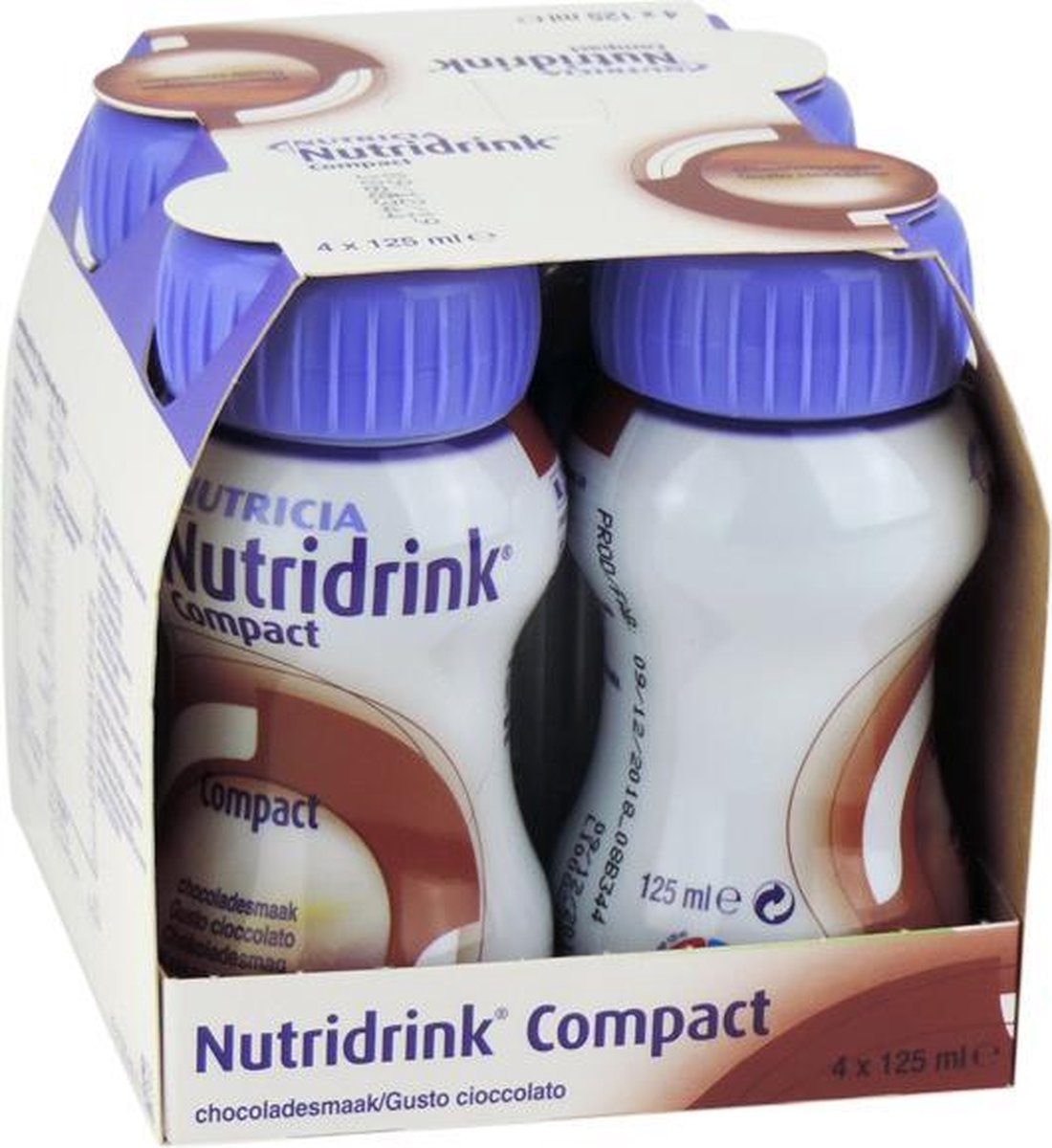 Nutridrink Compact Chocolade - 24 x 125ml | bol.com