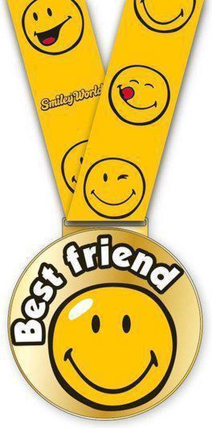 Smiley Medal Best Friend | bol.com