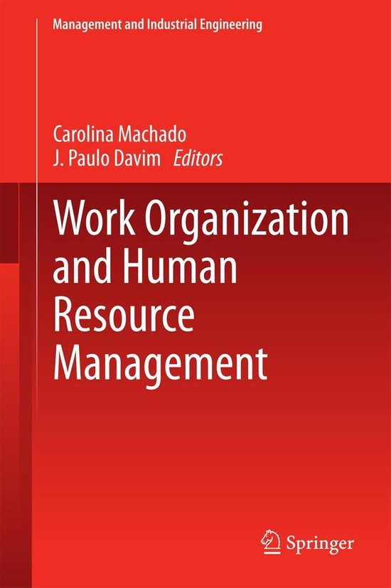Management and Industrial Engineering - Work Organization and Human ...