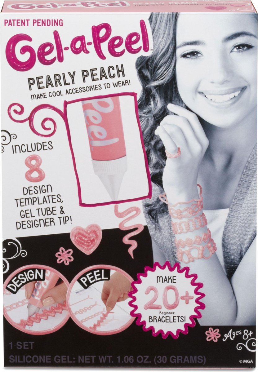 Gel-a-Peel Startset - Parelmoer Perzik | bol.com