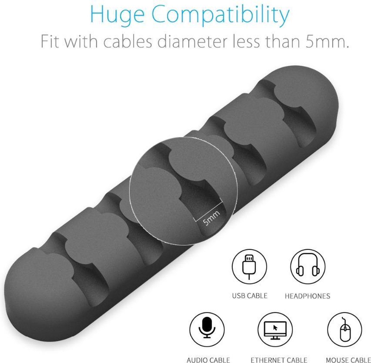 Kabel Houder | Kabel Organizer Kabelhouder Bureau | Zelfklevende ...