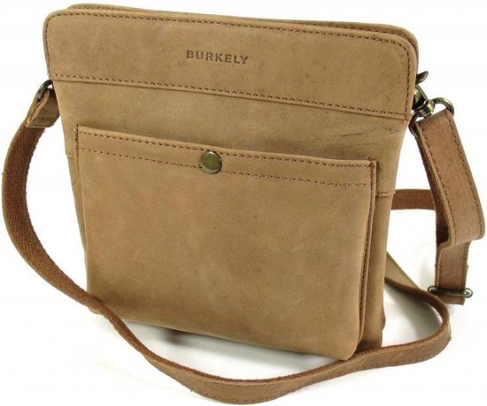 Burkely Chique leren damestas Filippa x-over Cognac | bol.com
