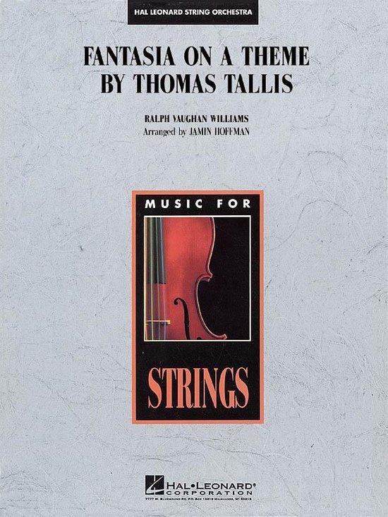 Fantasia on a Theme by Thomas Tallis | 0884088092528 | Boeken | bol.com