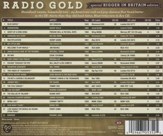Radio Gold, various artists | Muziek | bol