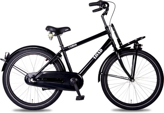 Kinderfiets Bike Fun Load jongens 26 inch nexus 3 zwart | bol.com