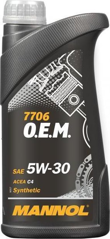 1 Liter Mannol 5W-30 7706 O.E.M. Nissan, Renault, Mercedes Benz ...