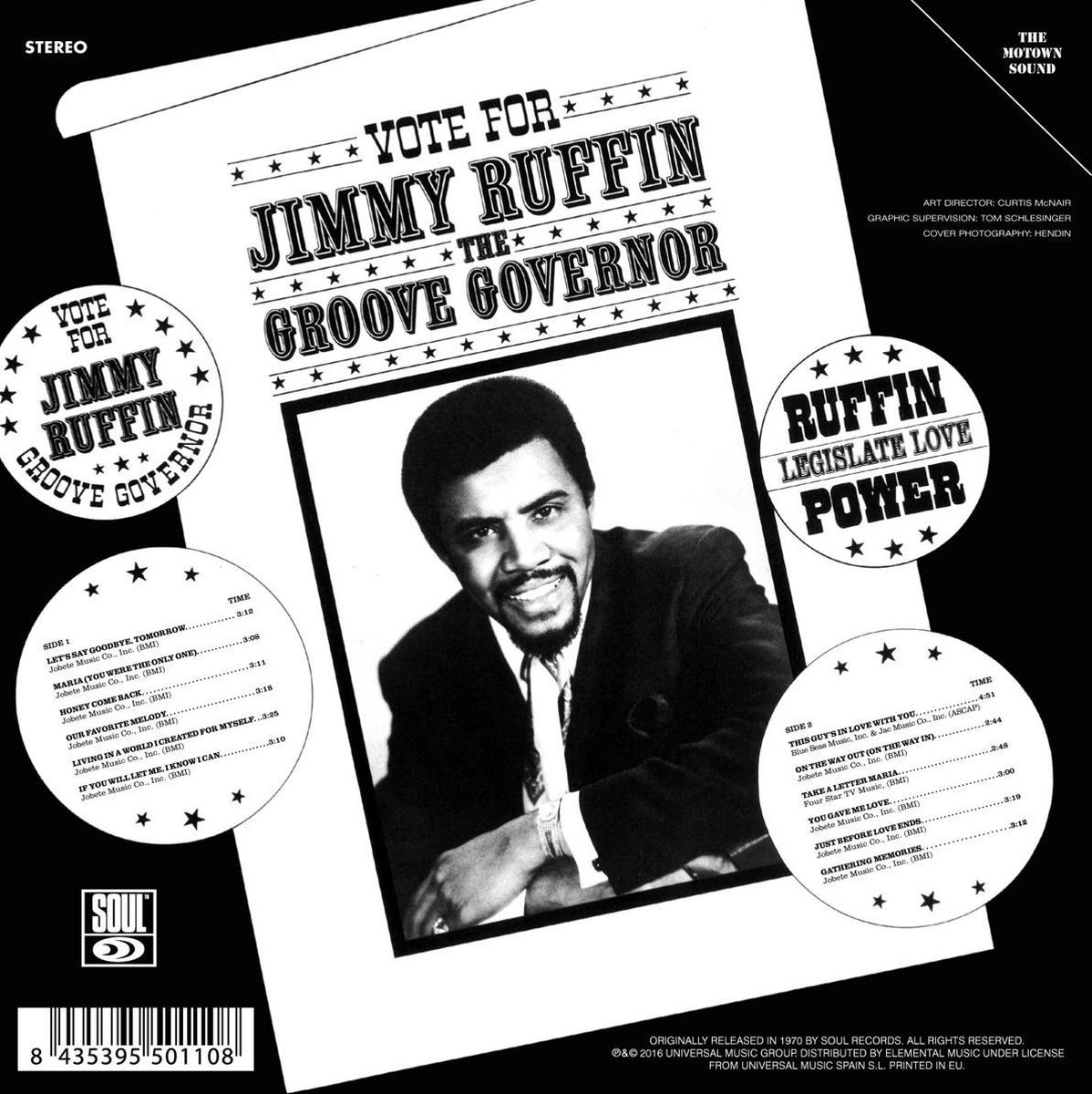 Groove Governor, Jimmy Ruffin | CD (album) | Muziek | bol.com