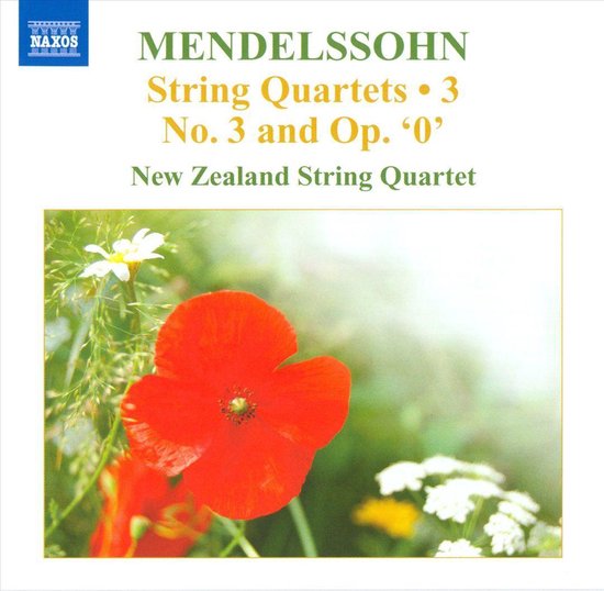 Mendelssohn: String Quartets 3, New Zealand String Quartet | CD (album) | Muziek | bol.com