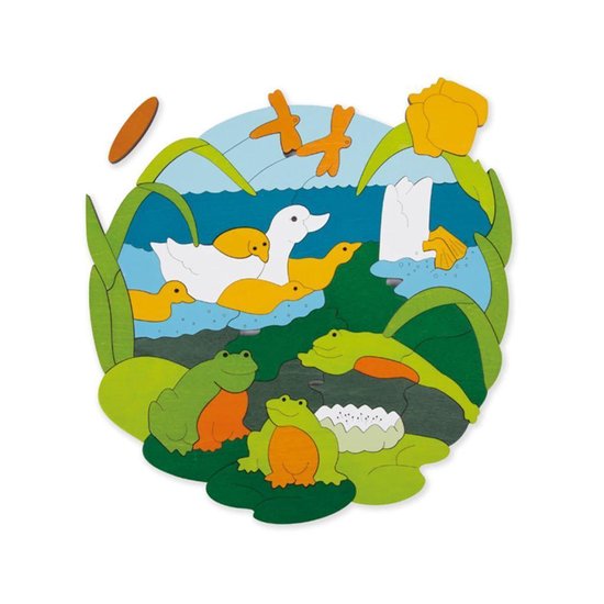 Hape Puzzel verborgen diepte E6523 | bol