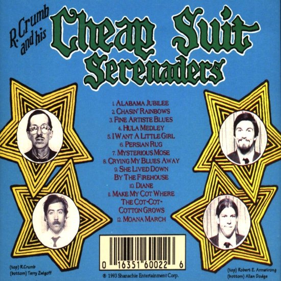 Chasin Rainbows, Robert Crumb & His Cheap Suit Serenaders | Muziek | bol