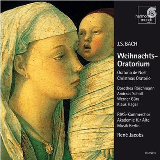 Bach: Weihnachts-Oratorium / Jacobs, Roschmann, et al, René Jacobs | CD ...