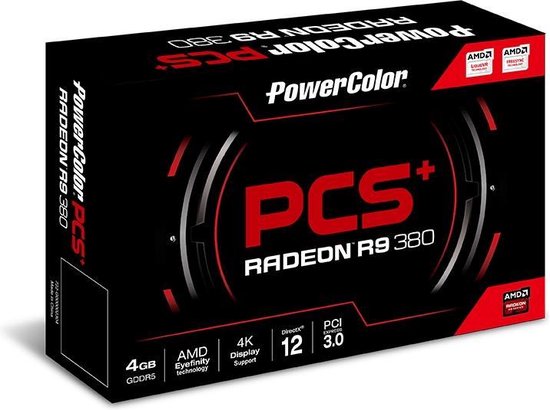 PowerColor PCS+ R9 380 Radeon R9 380 4GB GDDR5 | bol.com