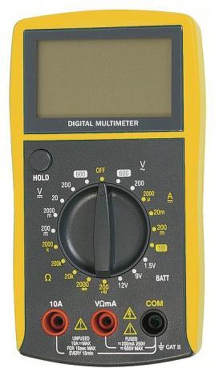 Digi-Tool 382B Multimeter - AC/DC 250V | bol.com