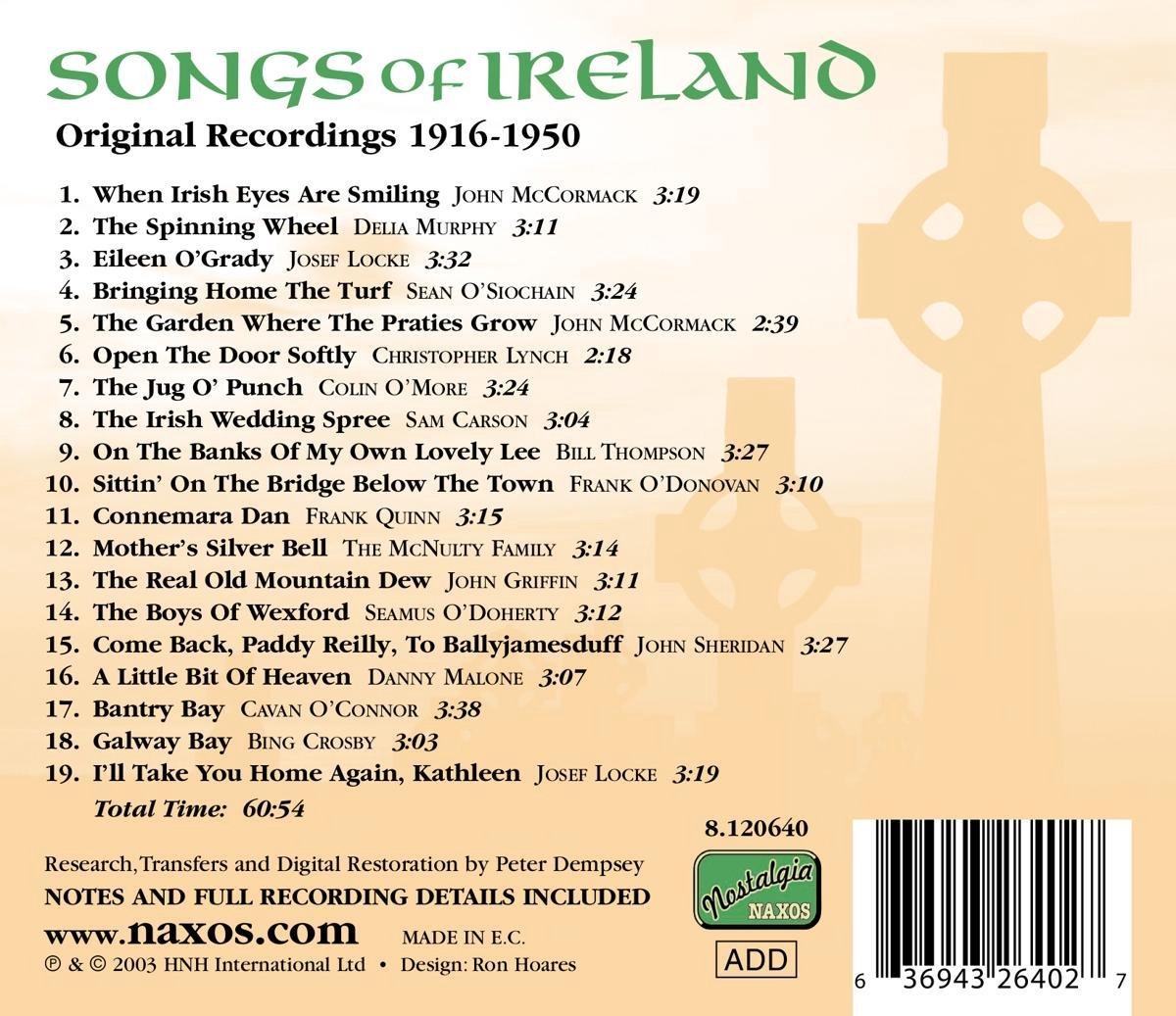 Various Artists - Songs Of Ireland (CD), various artists | Muziek | bol.com