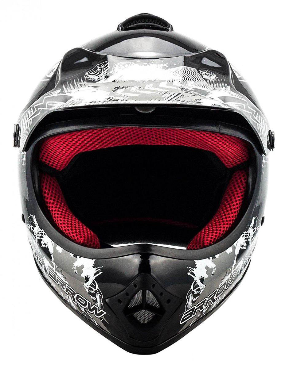 ARROW • BLACK • M • Crosshelm voor kinderen én volwassenen • Helm ...