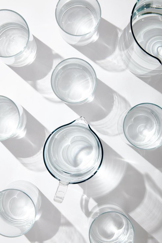 Premium Water Karaf - 1 Liter - Glas - Medium | bol.com