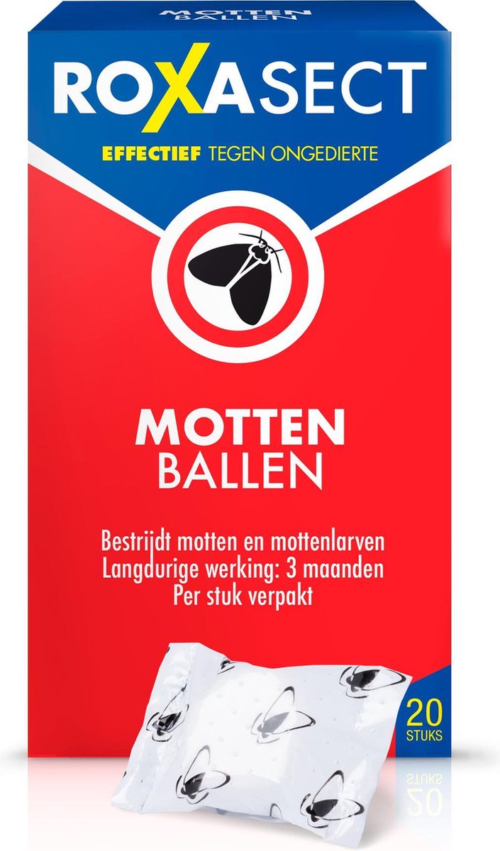 Roxasect Mottenballen - Insectenbestrijding - 24 stuks | bol.com