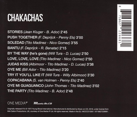Chakachas, Chakachas | CD (album) | Muziek | bol.com