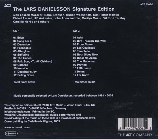 Signature Edition, Lars Danielsson | CD (album) | Muziek | bol