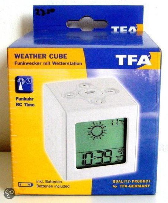 TFA Weerstation Weather Cube | bol.com